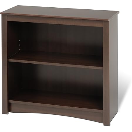 Amazon.com: Lorell 2-Shelf Panel Bookcase, 36 by 12 by 30-Inch ...