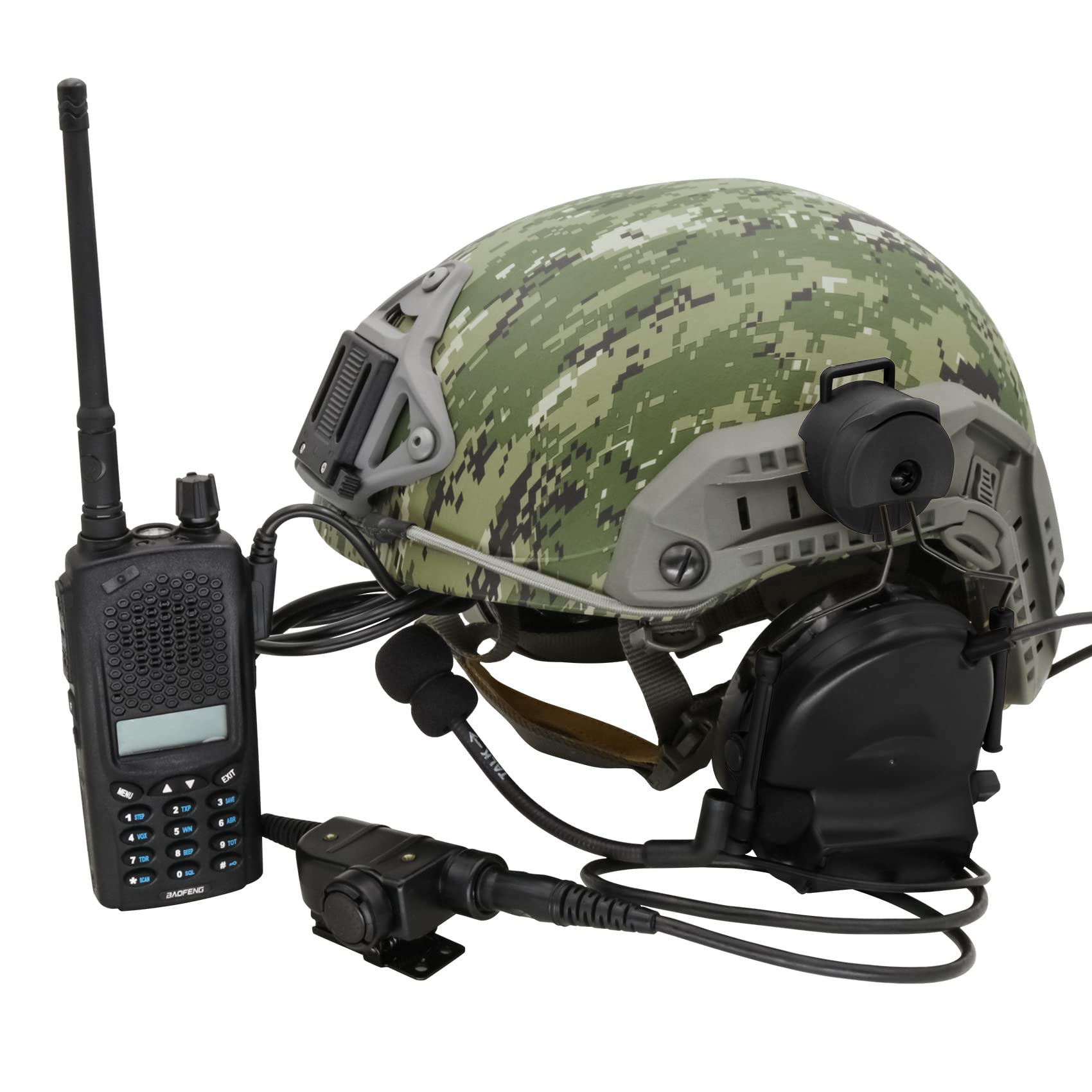 Snapklik.com : TSVISIONCORE COMTA 2 Helmet-Type Tactical Headset