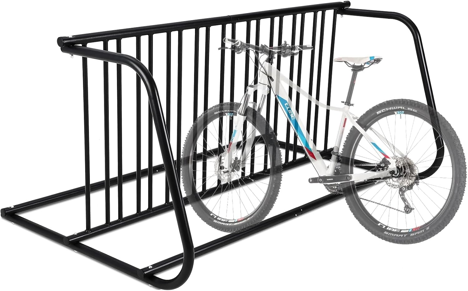 Amazon.com: Commercial Floor Bike Rack Stand, Grid Bike Rack Ground, 10 ...