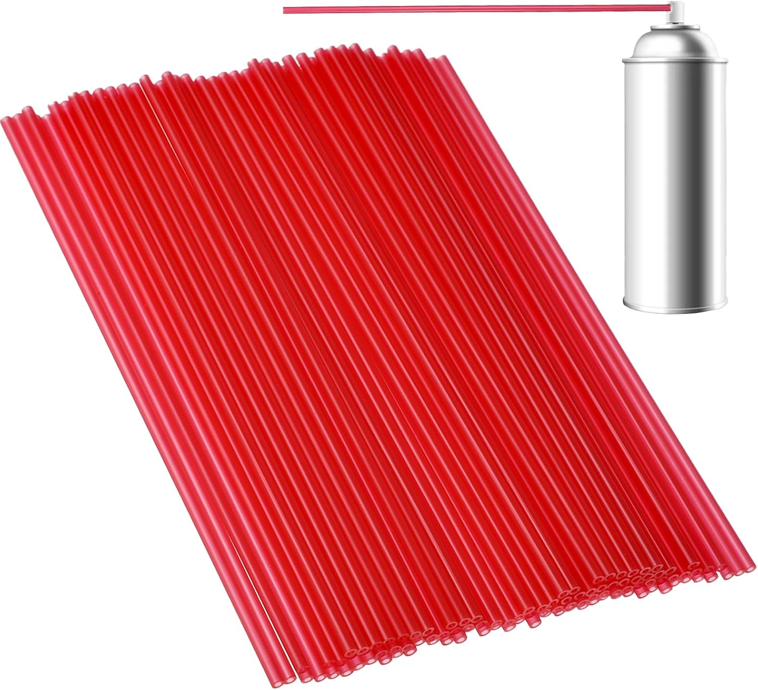 Amazon.com: 100 Pcs Spray Can Straws 4.7 inch Spray Can Replacement ...