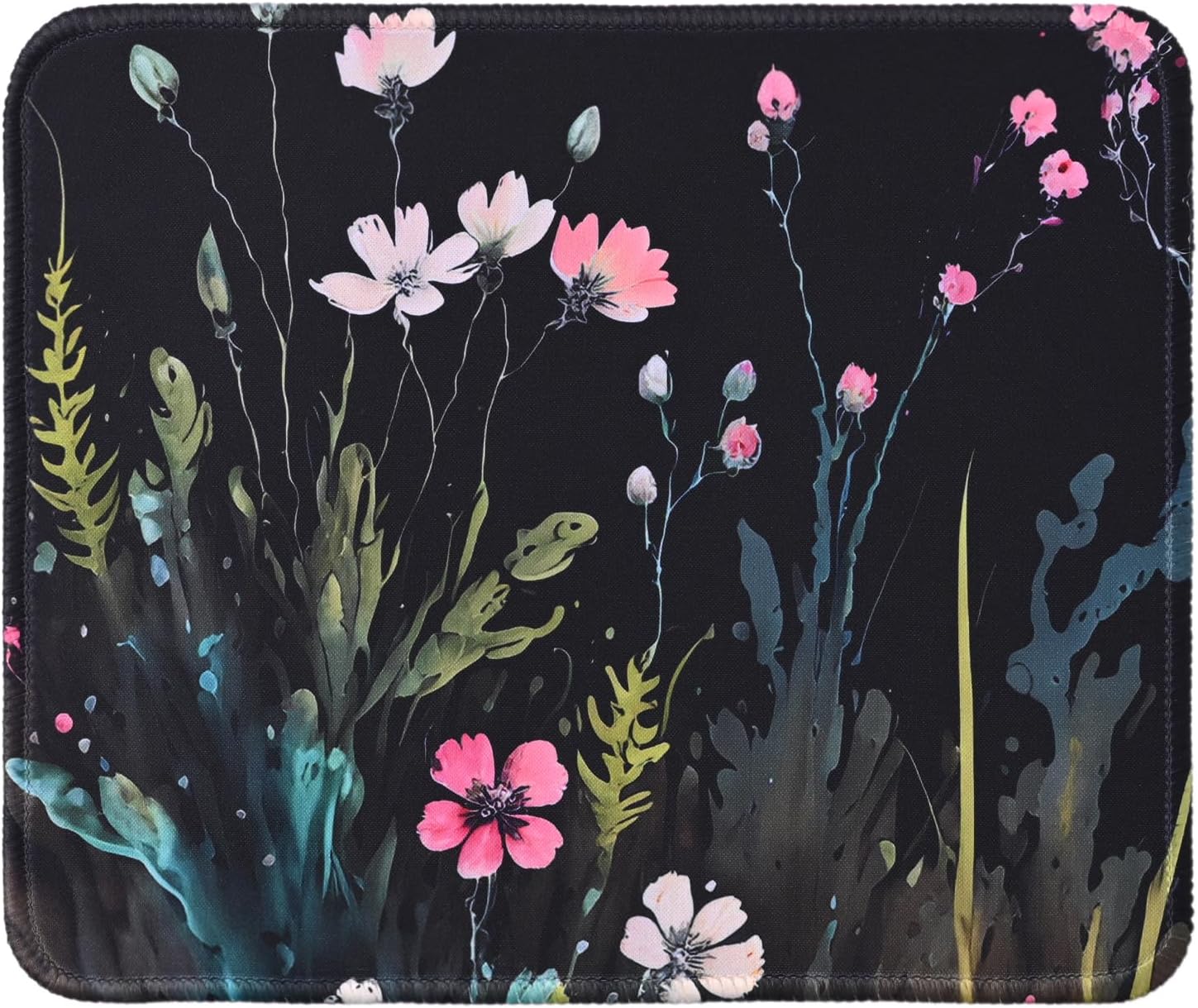 Amazon.com : Smooffly Sakura Mouse Pad,Leaves and Plants Ombre Spring ...