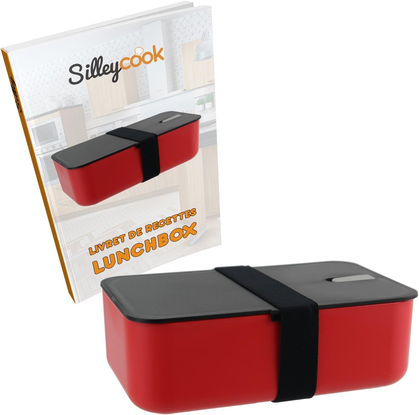 silley Lunch Box Tacklebox – Bento rot mit Trenner abnehmbarer ...
