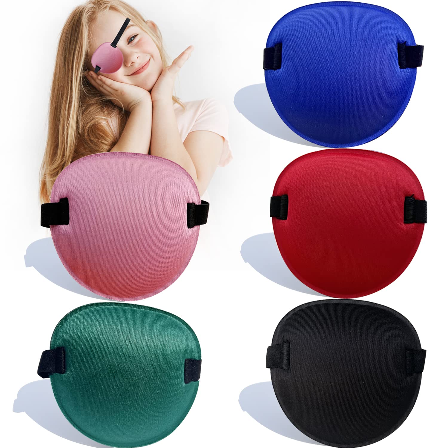 Amazon.com: 5PCS Eye Patch, Super Soft Eye Patches, Adjustable Medical ...