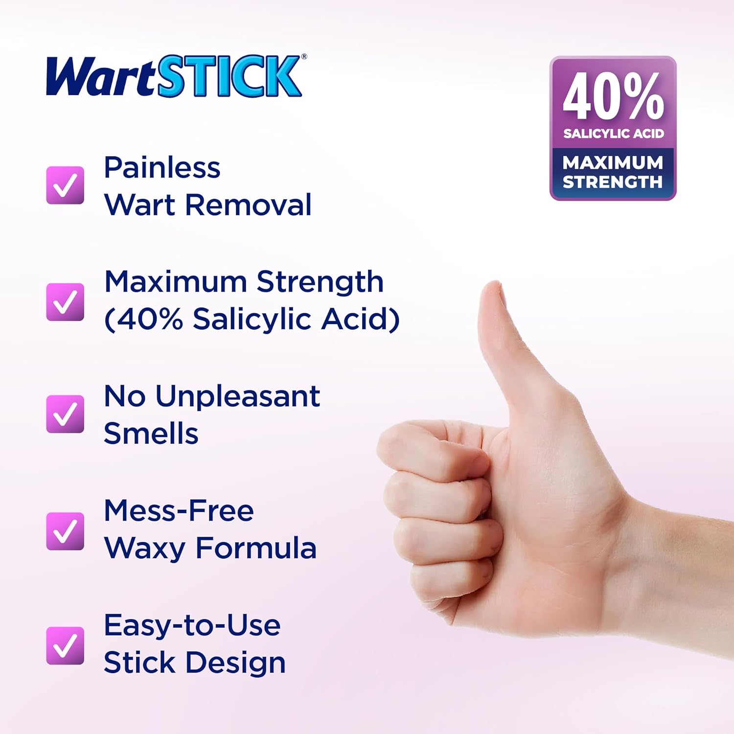 WartStick: Removedor de Verrugas Plantar e Comum com 11g de Ácido ...