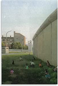 Amazon.com: Painting Poster Artist Michael Sowa Canvas Art Poster And ...