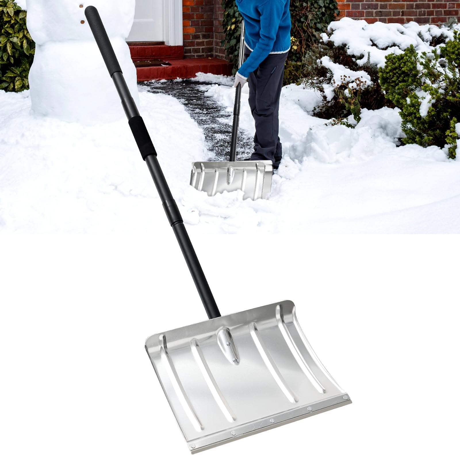 Garant YP139EAKD Pelle à neige ergonomique de 35,6 cm avec poignée ...