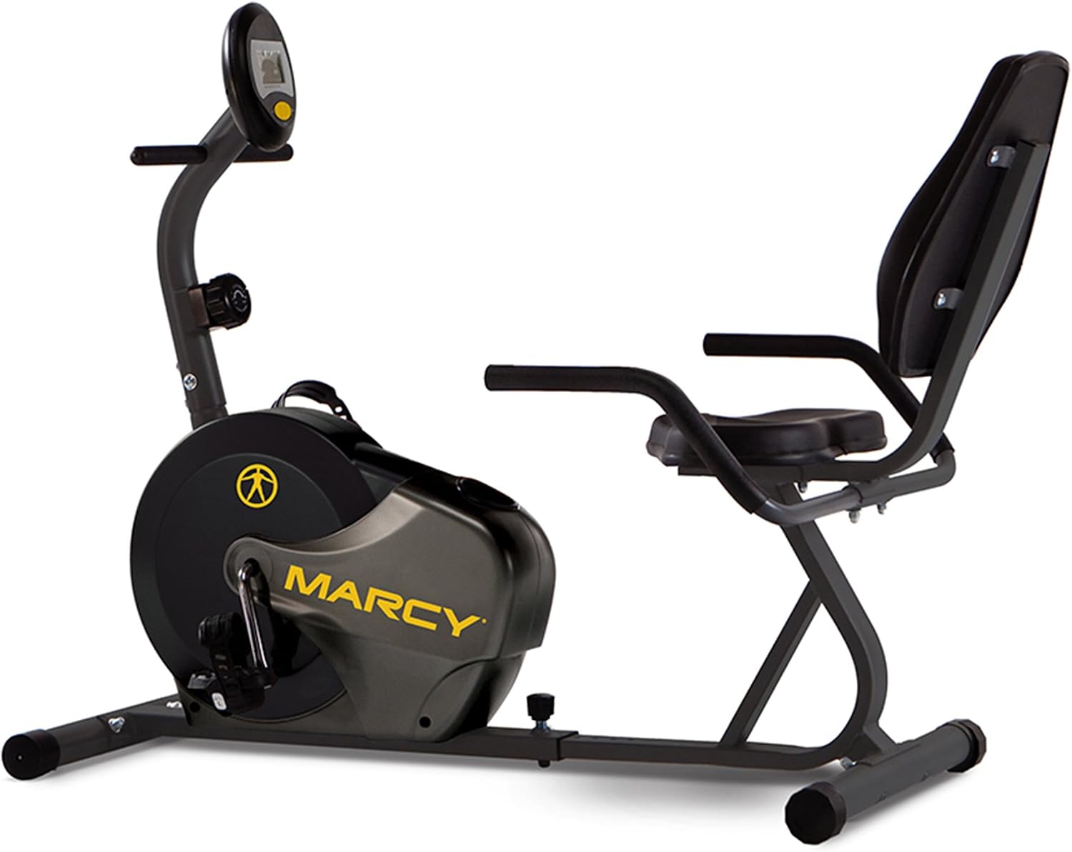 Amazon.com : Marcy Magnetic Recumbent Exercise Bike with Adjustable ...