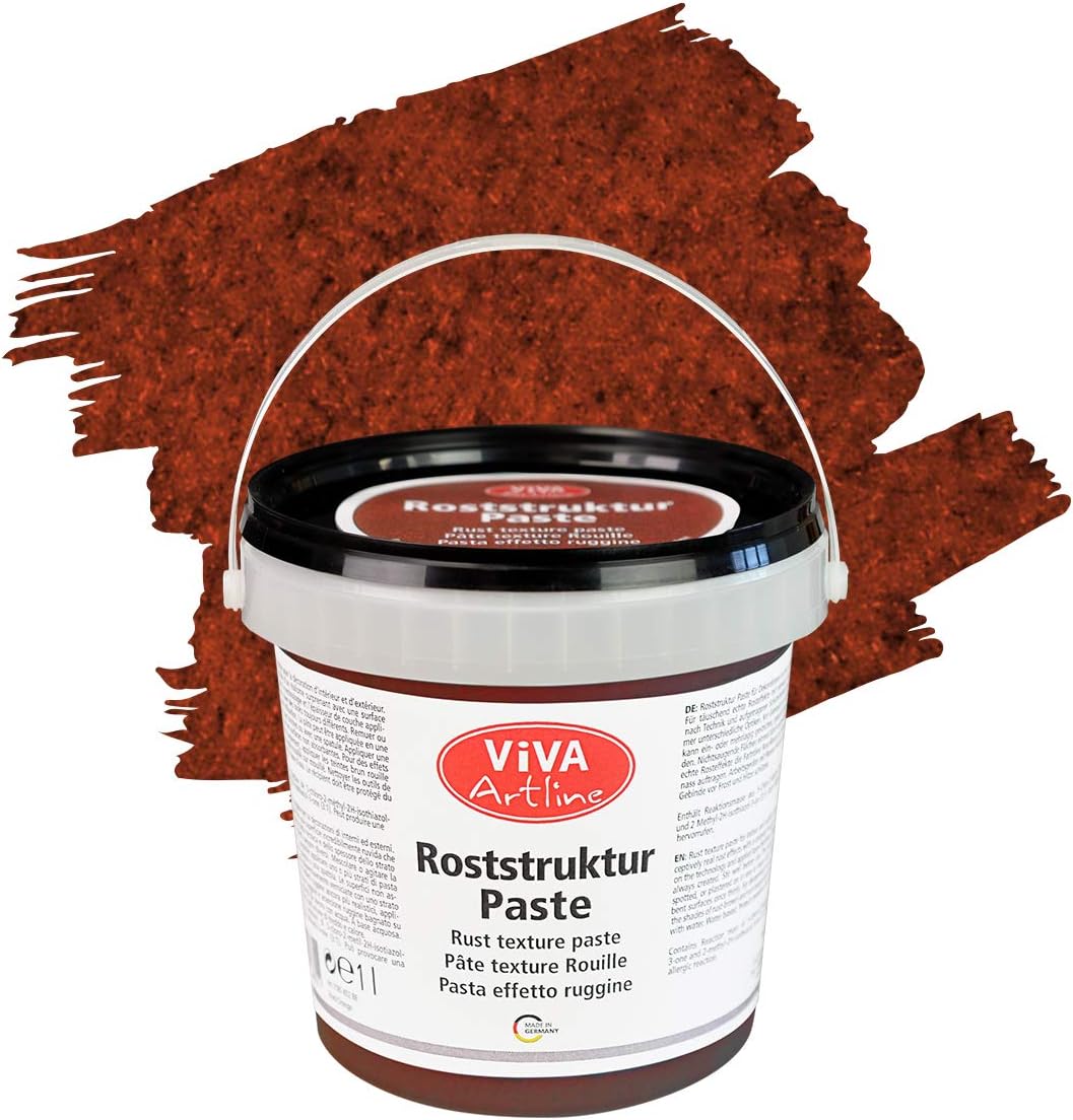 Amazon.com: Viva Decor Artline Rust Structure Paste (Colour Rust Brown ...