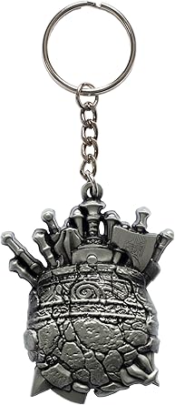 WuTongEC Elden Ring Inspired Great-Jar's Arsenal Keychain with Key Ring ...