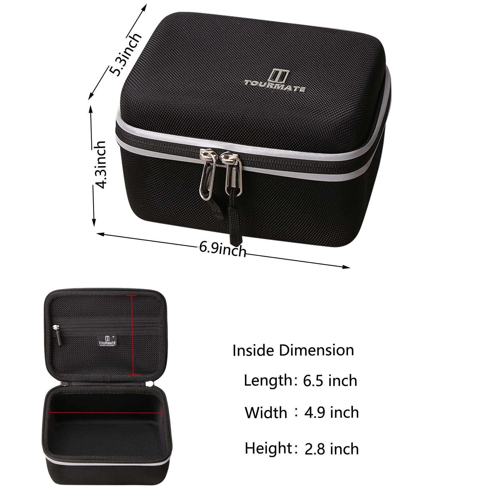 Snapklik.com : Tourmate Hard Storage Case For DanForce Headlamp ...