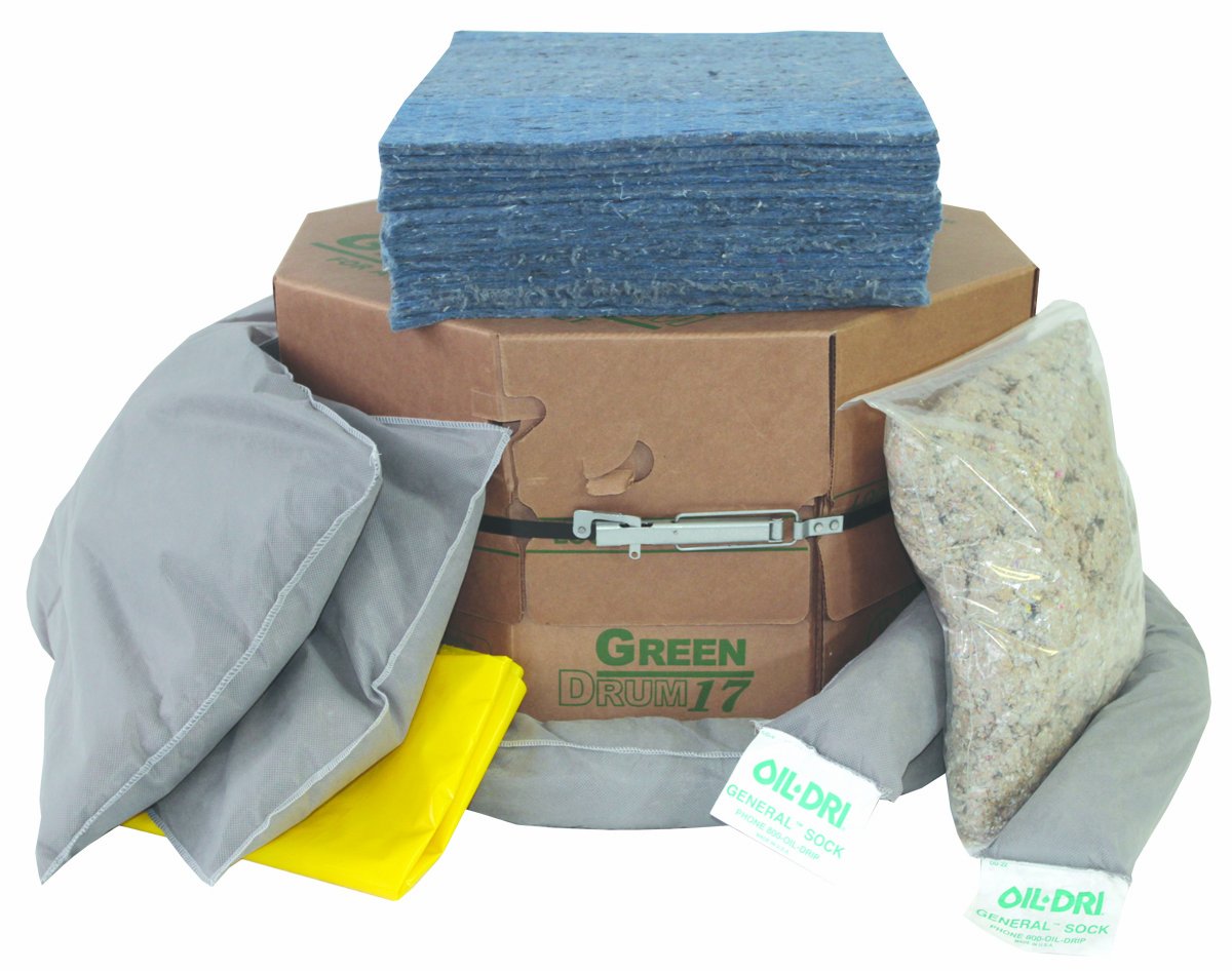 Oil-Dri L92417 17 Gallon Resorb Universal Spill Kit: Industrial Spill ...