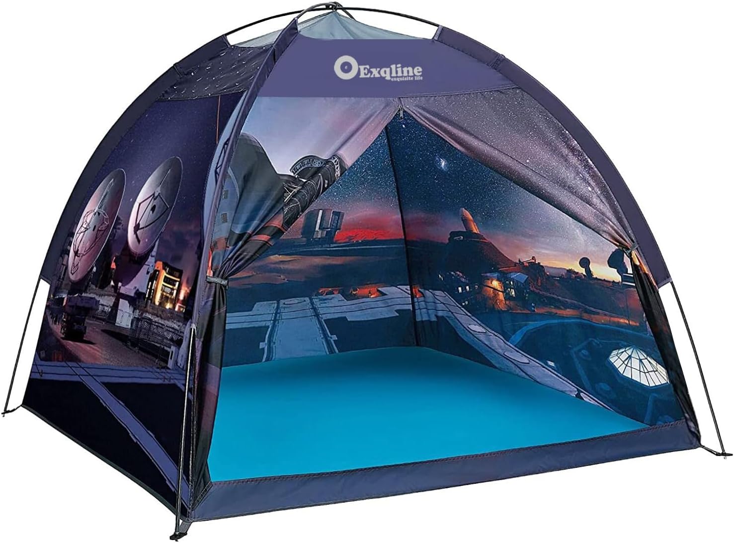 Exqline Pop Up Space Play Tent for Kids