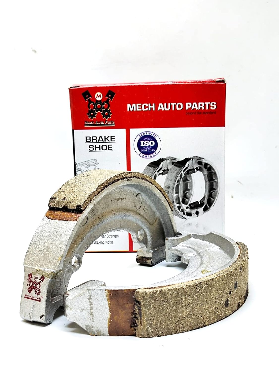 MECH AUTO PARTS BRAKE SHOE FOR BULLET REAR : Amazon.in: Car & Motorbike