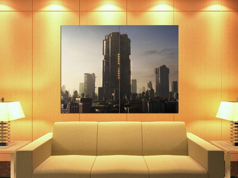 Amazon.com: Mega-City One Peach Trees Judge Dredd 2012 47x35 Huge Giant ...