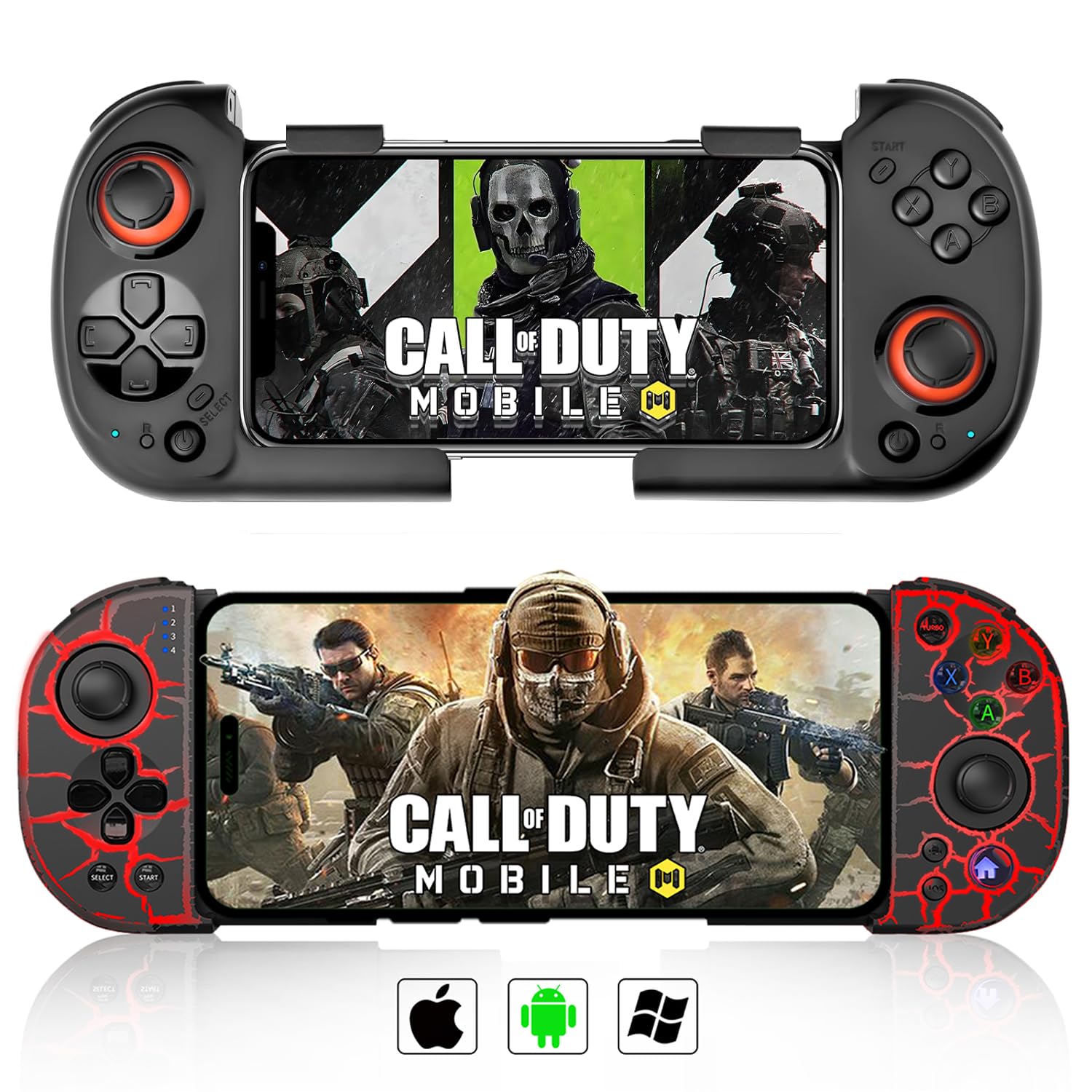 Amazon.com: Joso Mobile Gaming Controller for iPhone/Android/PC ...