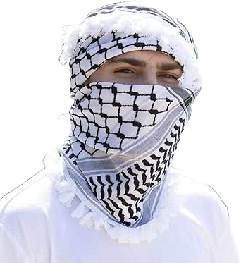 smspidy Arab Keffiyeh Shemagh Original Palestine Scarf Kufiya Arafat ...