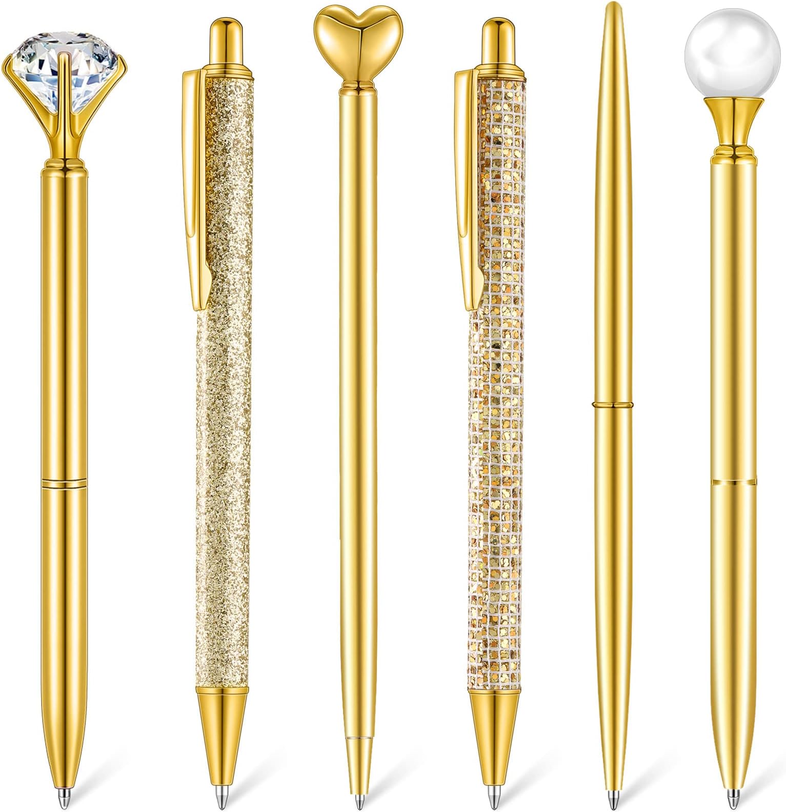 Amazon.com: 10 Pcs Purple Pens Gifts For Women Metal Ballpoint Pens Set ...