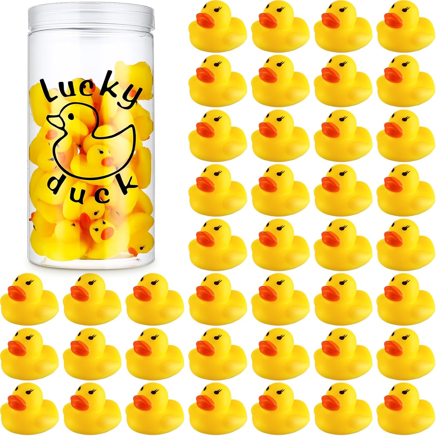 Amazon.com: Realspring Yellow Lucky Ducks for Classroom Jar Classroom ...