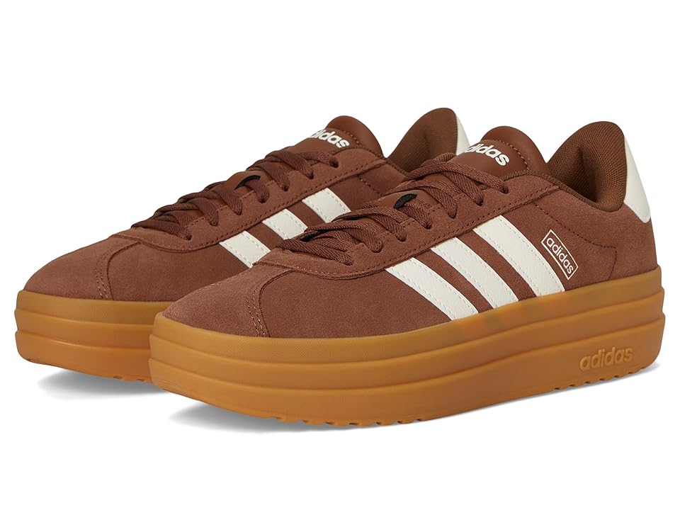 Adidas Vl Court Bold (Preloved Brown/Chalk White/Wonder Beige) Women's ...