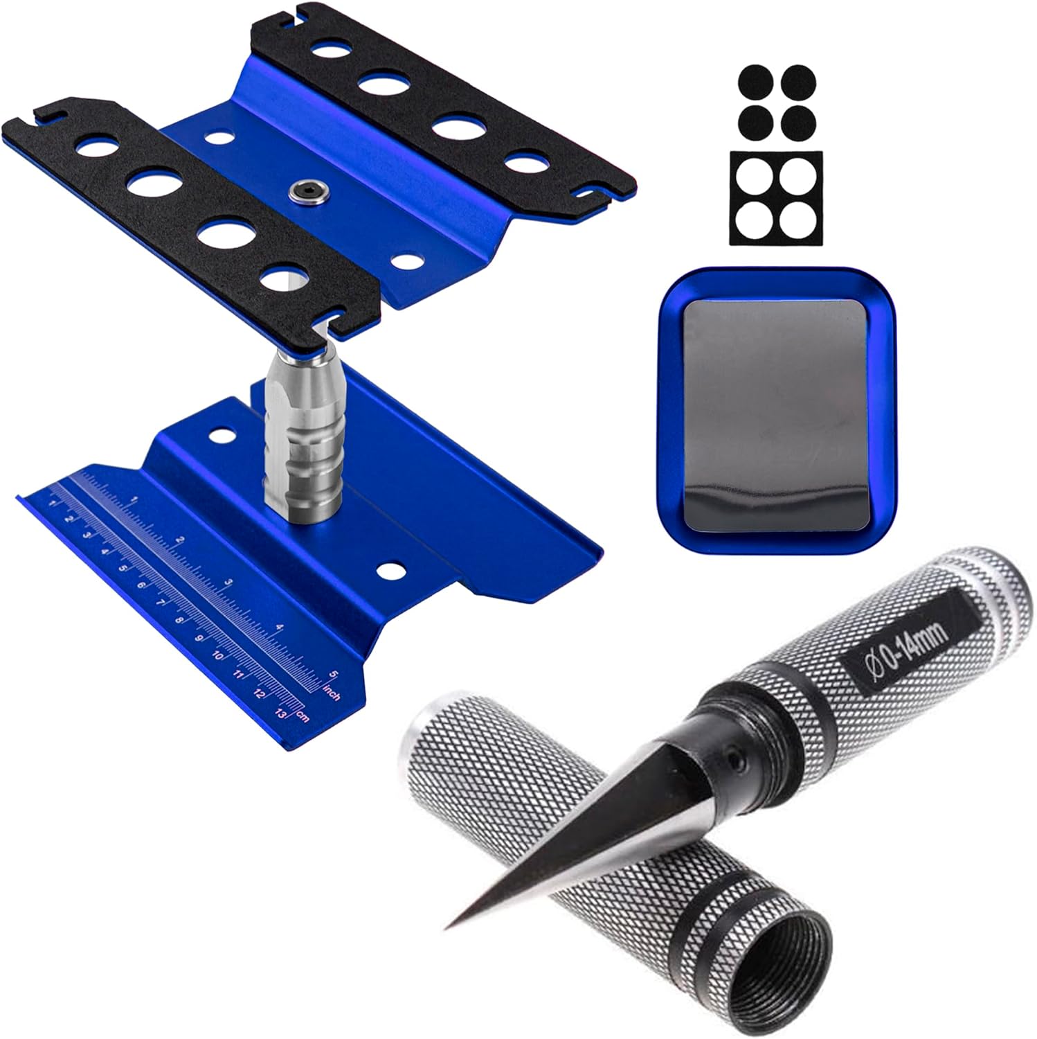 Amazon.com: 0-14mm Aluminum Alloy Expanding Hole Puncher Opener Reamer ...