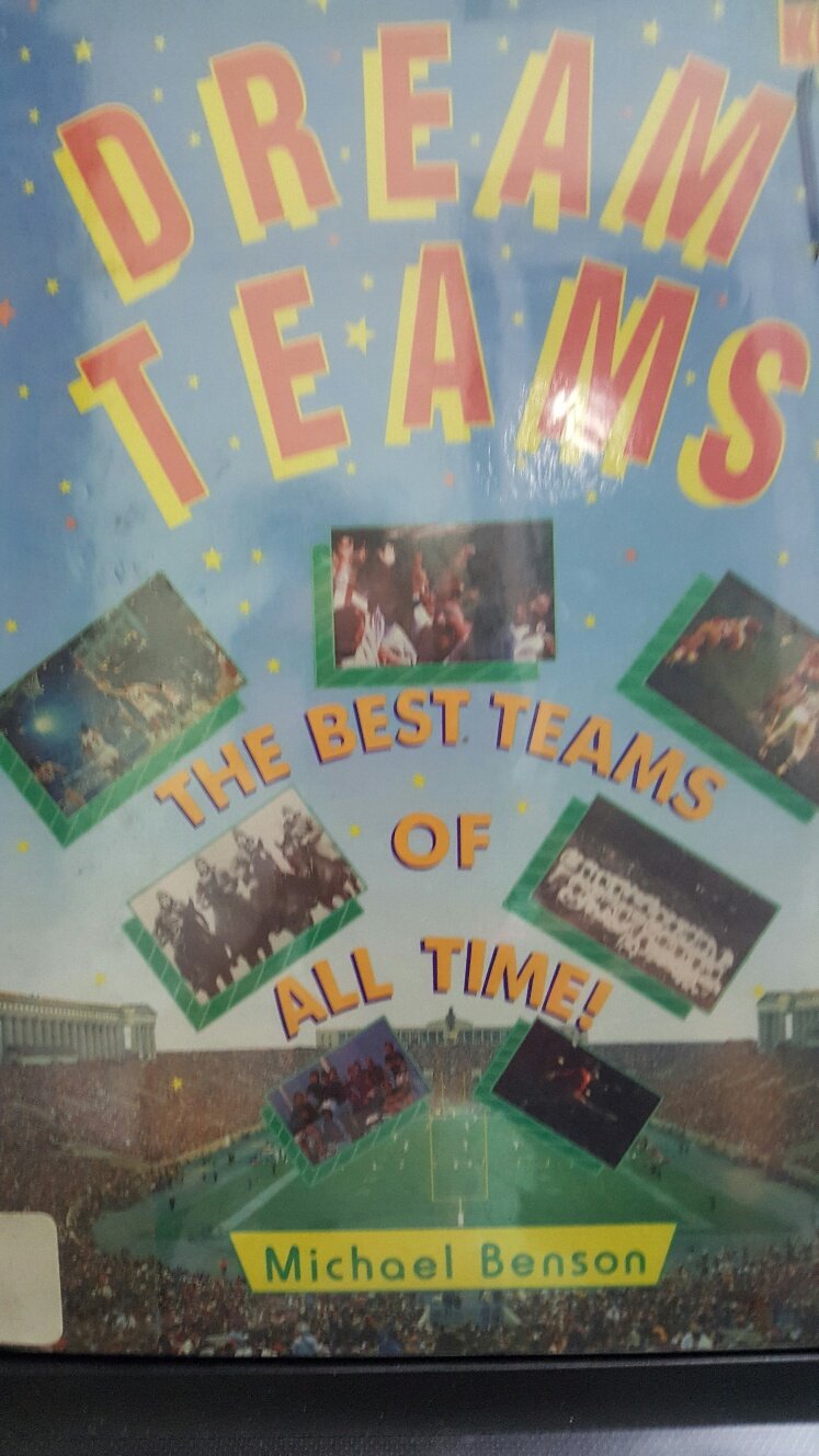 Buy Dream Teams: The Best Teams of All Time Book Online at Low Prices ...