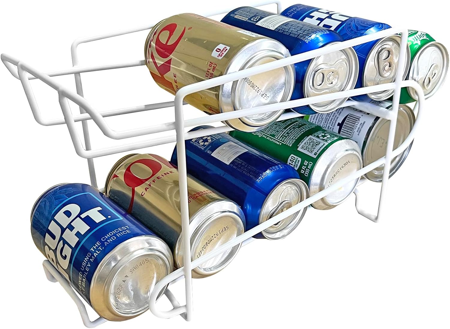 Amazon.com: FixtureDisplays® Stylish Soda Can Beverage Dispenser Rack ...