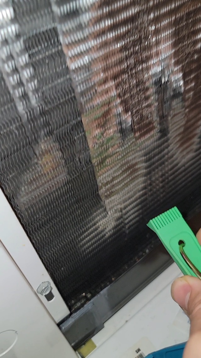 Watch How to straighten air conditioning coils fins with a comb on ...
