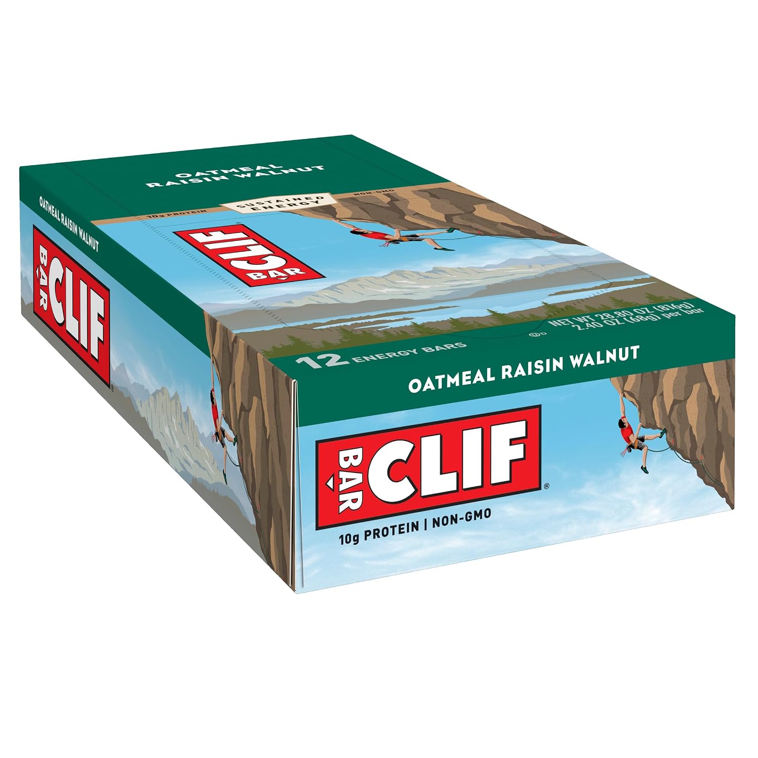 Amazon.com : CLIF BAR - Oatmeal Raisin Walnut - Made with Organic Oats ...
