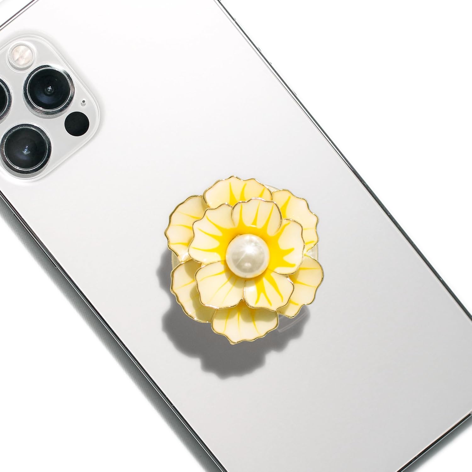 Amazon.com: DALSTONE 3D Pearl Enamel Lotus Shape Collapsible Expandable ...