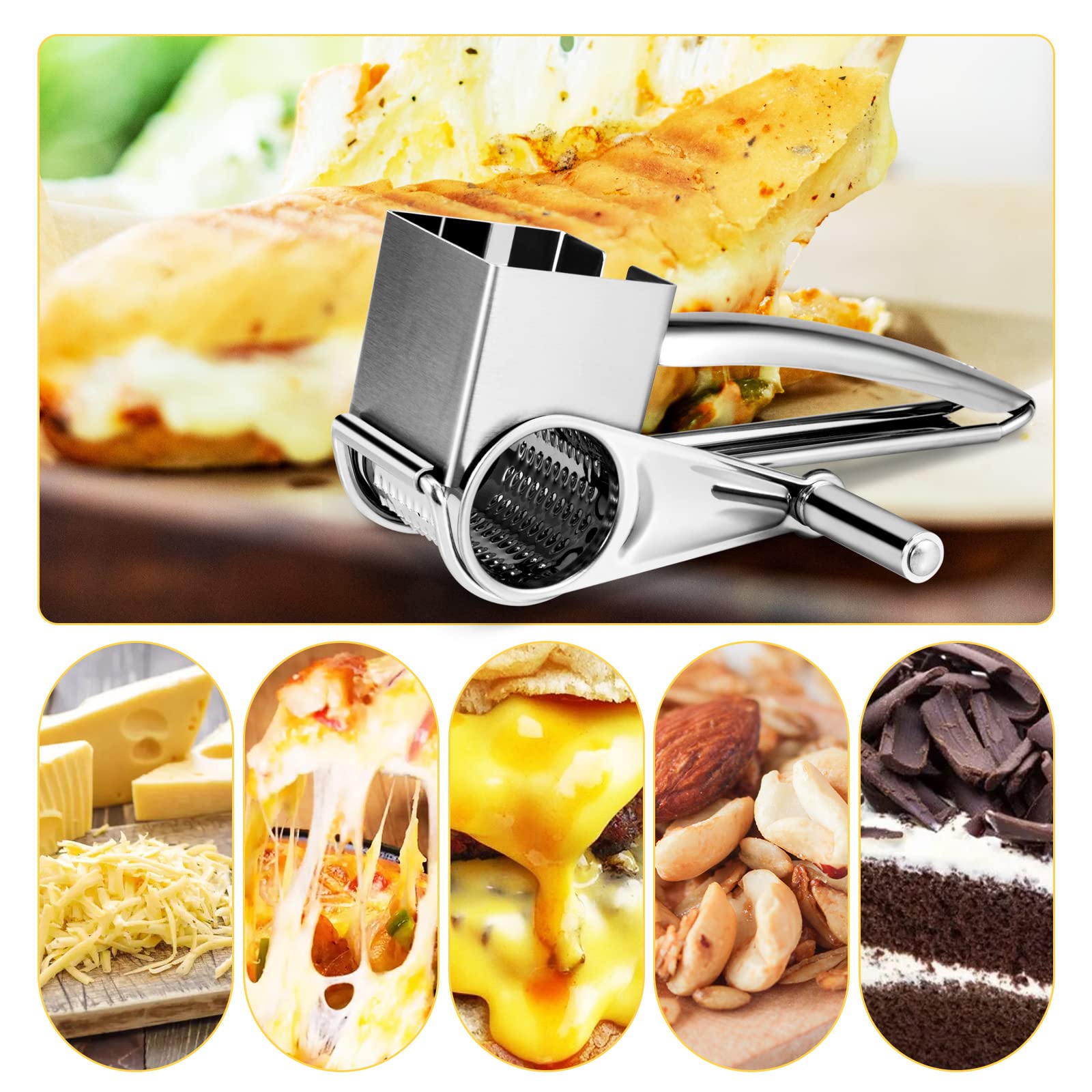 Snapklik.com : Rotary Cheese Grater