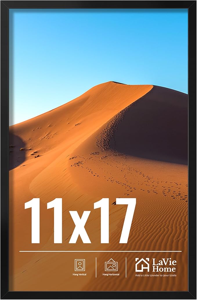 Amazon.com - LaVie Home 11x17 Picture Frame for Wall Display, 11x17 ...