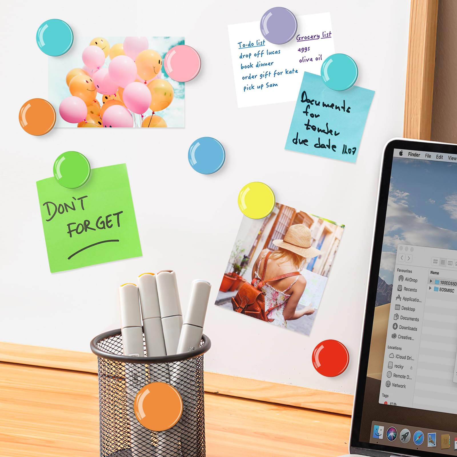 Snapklik.com : 16PCS Refrigerator Magnets, Cute Colorful Magnets For ...