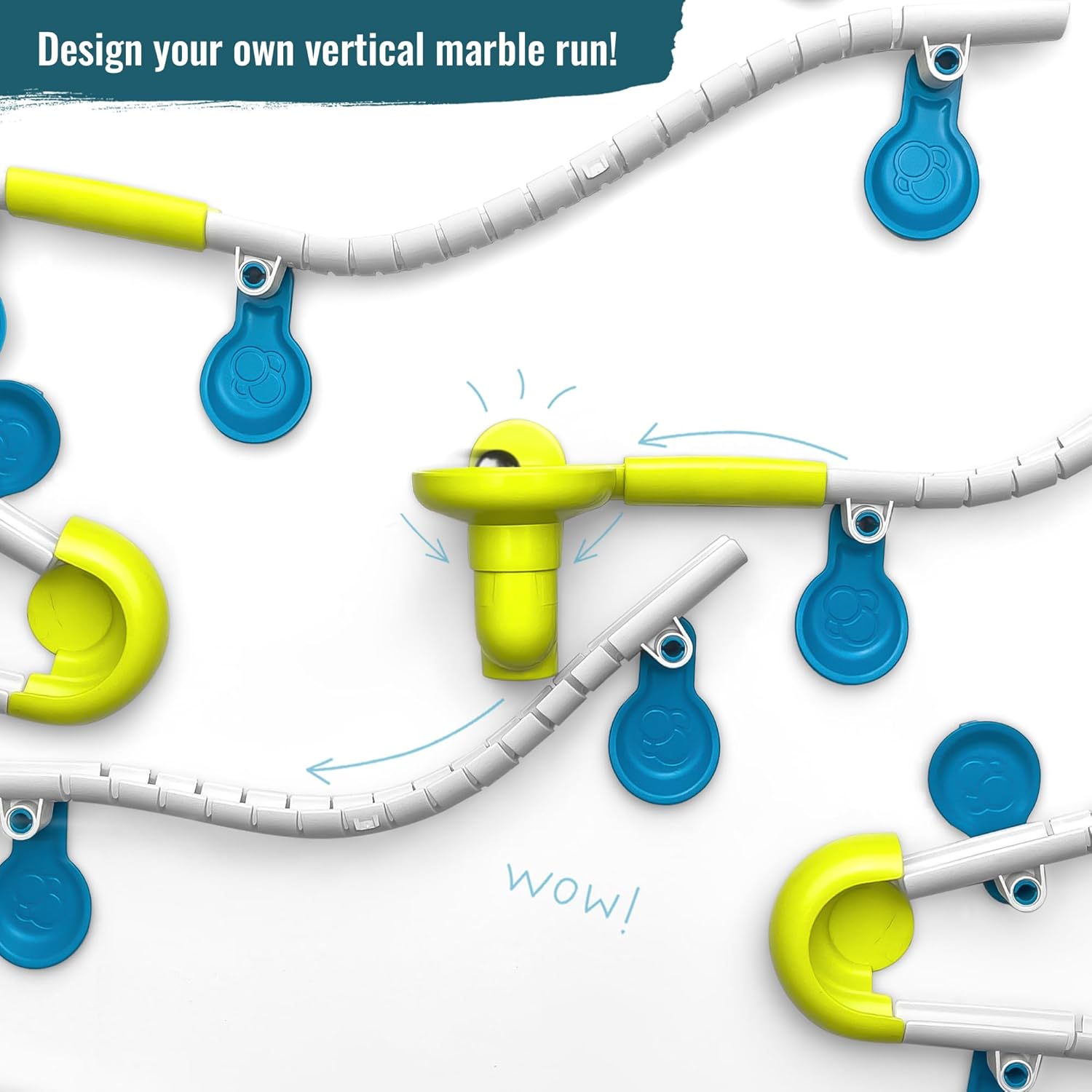 Paquete de expansión Gecko Run Marble Run Twister de Thames & Kosmos ...