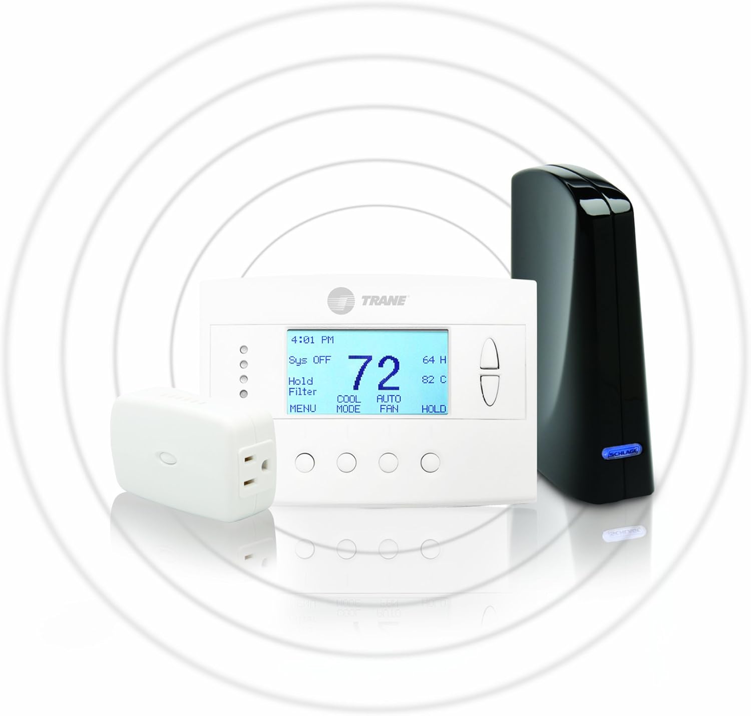 Trane TSK400ABX N N SL Remote Energy Management Thermostat Starter Kit ...