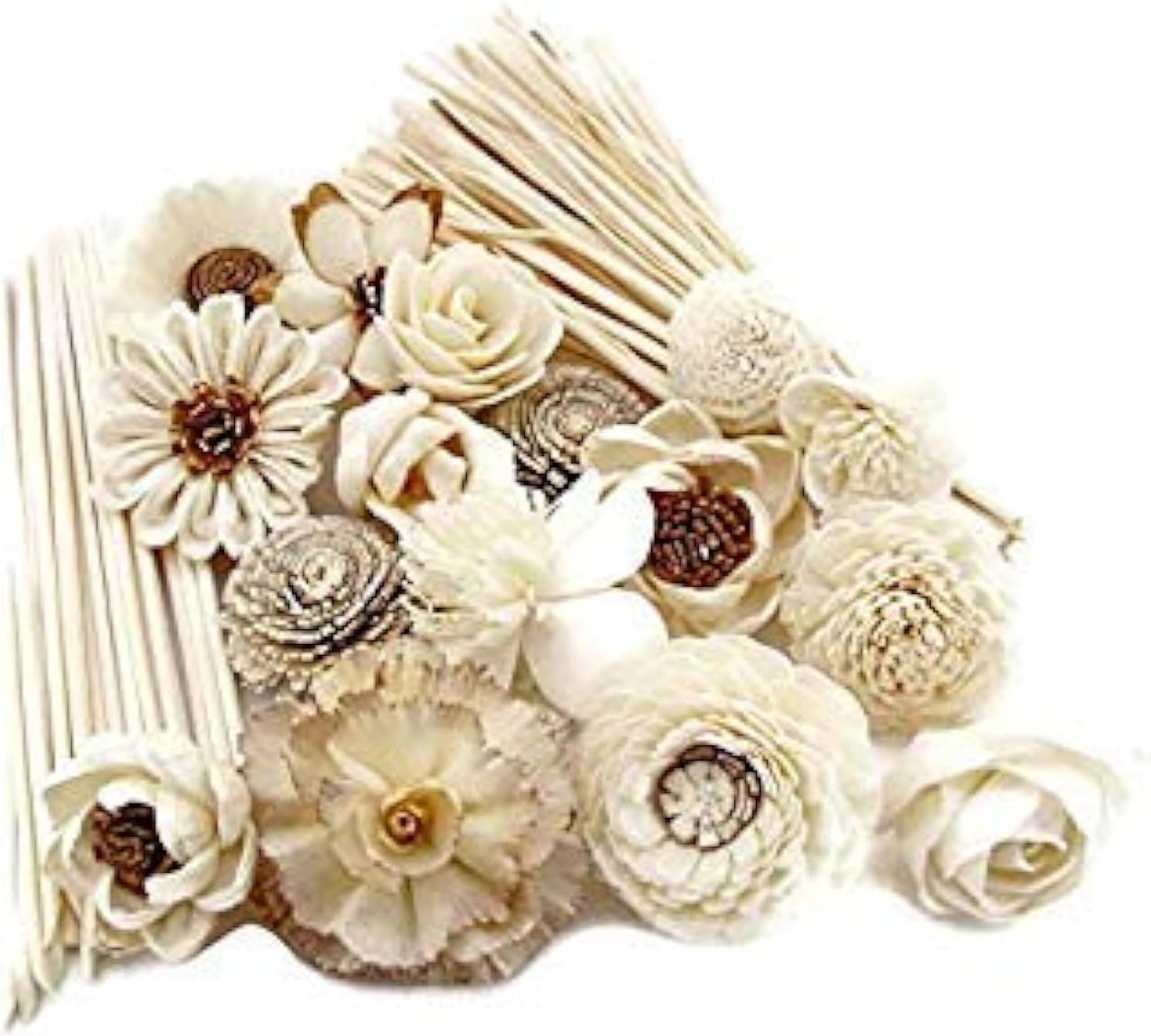 Amazon.com: Fulllight Aroma Set, 10 Mixed Difference Flowers Diffuser ...