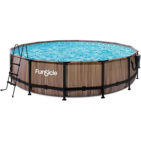Amazon.com: Bestway Power Steel 14 Foot x 42 Inch Round Above Ground ...