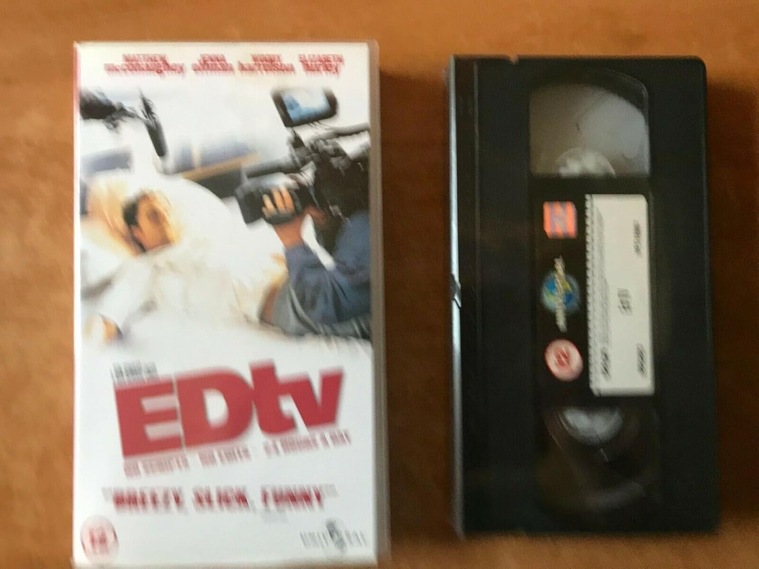 Edtv [VHS] : Matthew McConaughey, Jenna Elfman, Woody Harrelson, Ellen ...