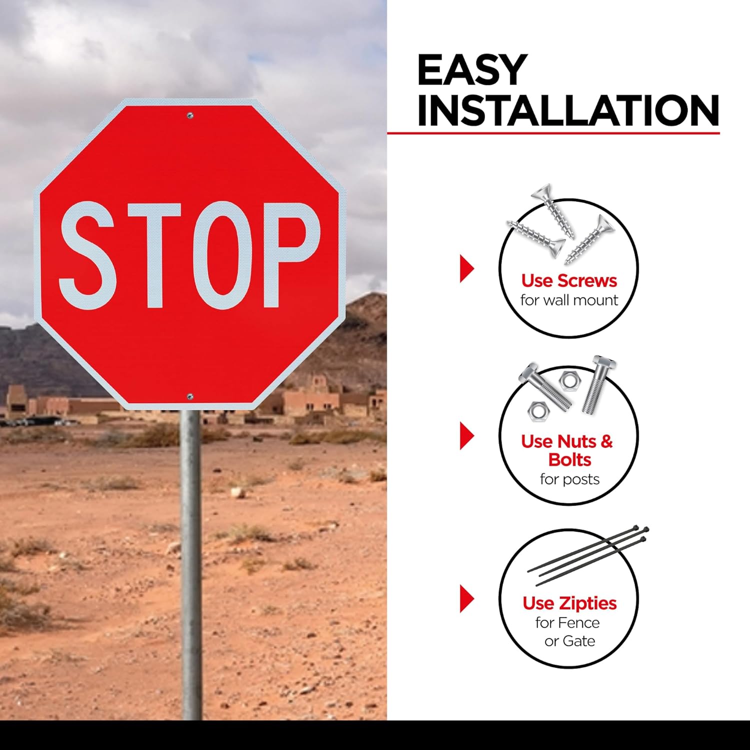 Stop Sign 30 x 30 Inches - High Intensity Prismatic Philippines | Ubuy