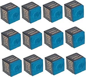 Amazon.com : Toddmomy 36 Pcs Powdered Pool cue Billiard cue chalks Pool ...