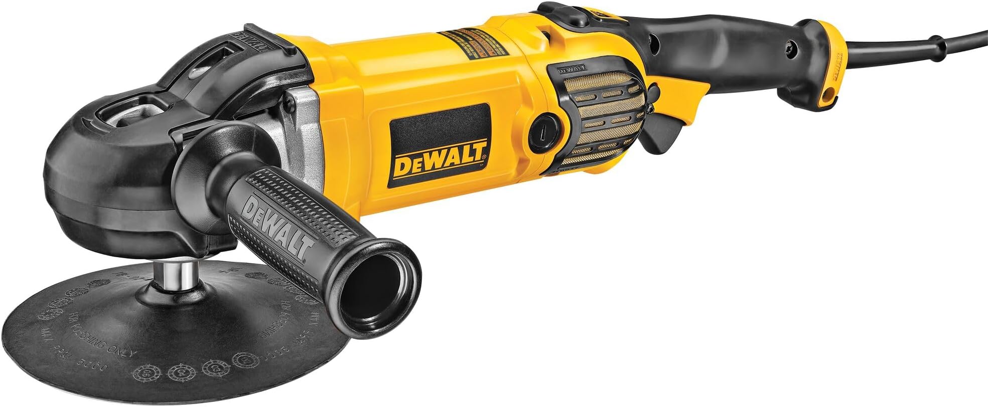 DEWALT Buffer/Polisher, Variable Speed, Soft Start, 7-Inch/9-Inch ...