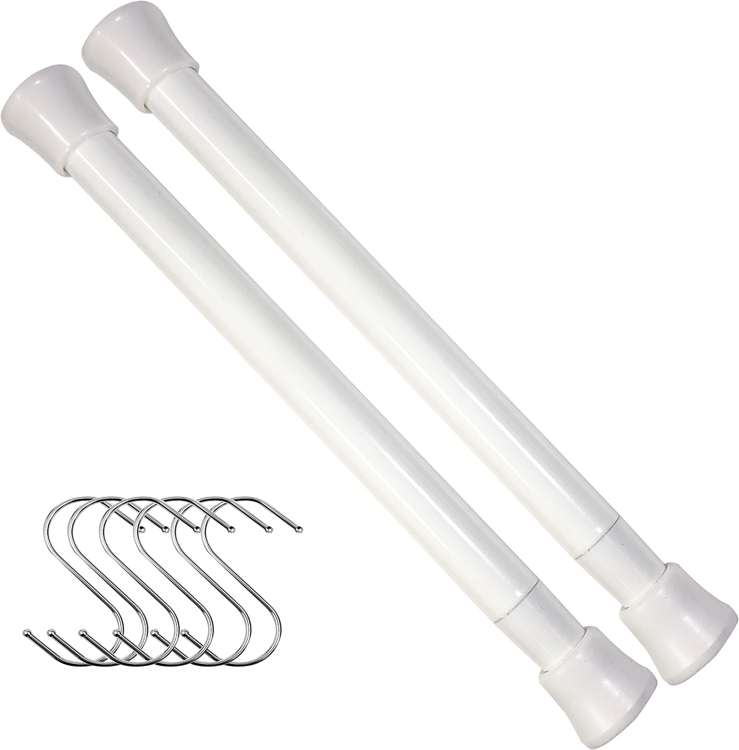 Amazon.com: KOZY LAB Expandable Small Spring Tension Rod - 7 to 11 ...