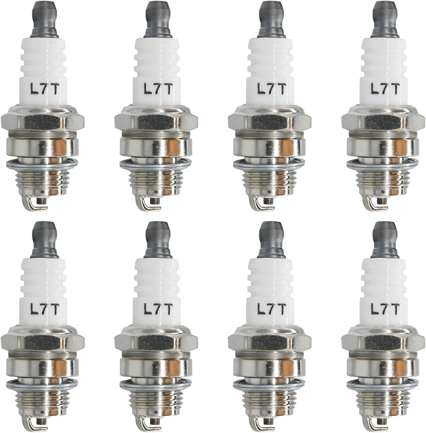 Eamonhigh 8Pcs L7T Spark Plug Replacement for NGK BPMR7A, Sparkplug Replacement for Champion ...