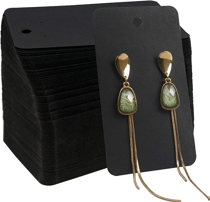 Amazon.com: Earring Card Holder Earring Display Cards Hanging Earring ...