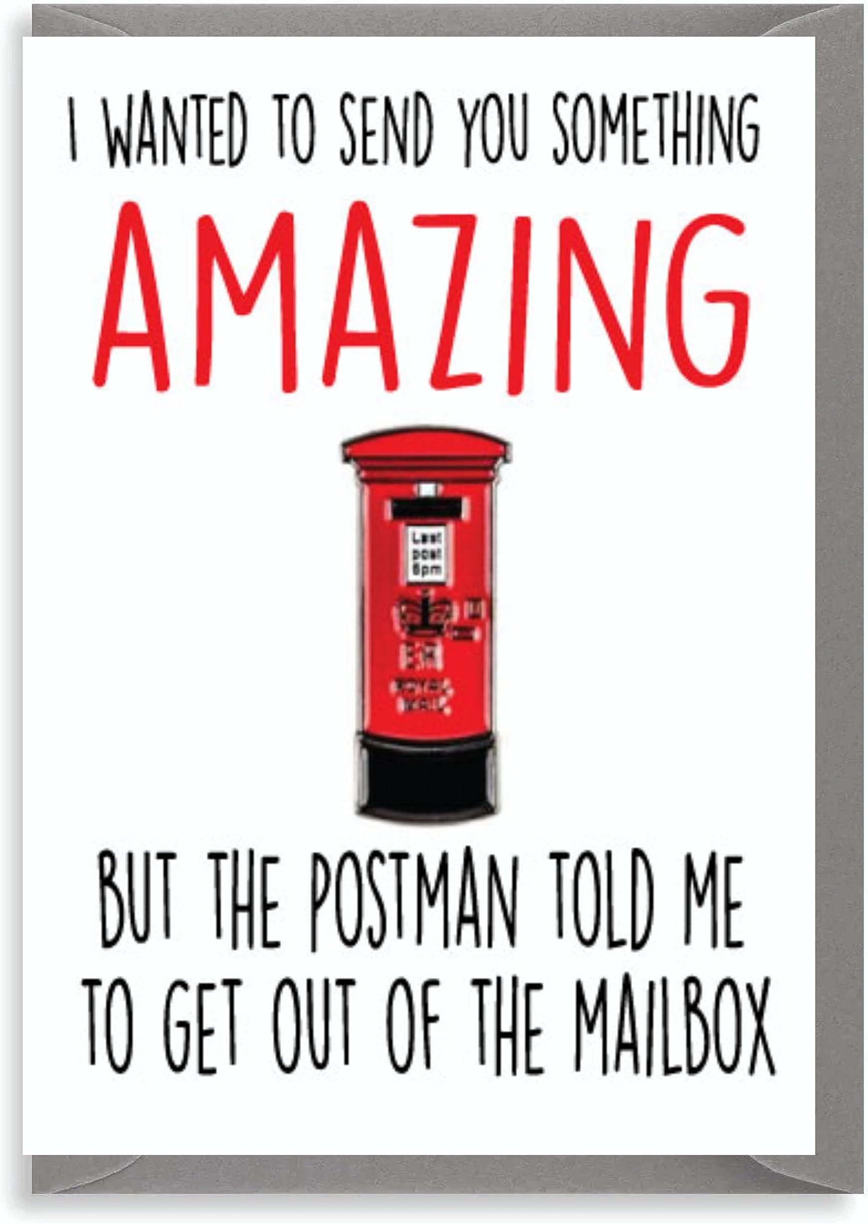 Special Delivery' Funny Postman Birthday Card, for Husband, for Wife ...