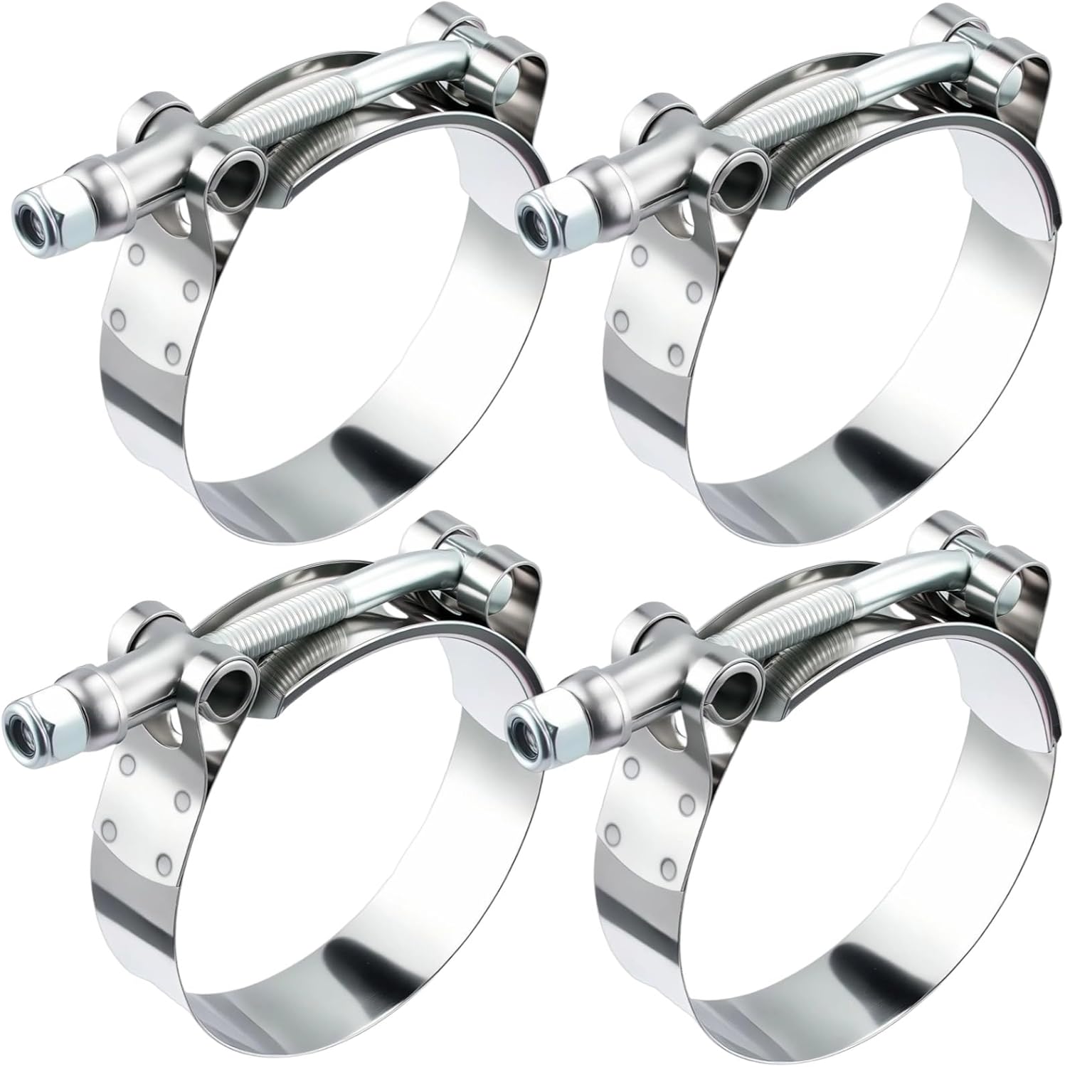 Amazon.com: EVIL ENERGY 3.5 Inch T Bolt Hose Clamps,Stainless Steel 304 Turbo Intake Clamp ...