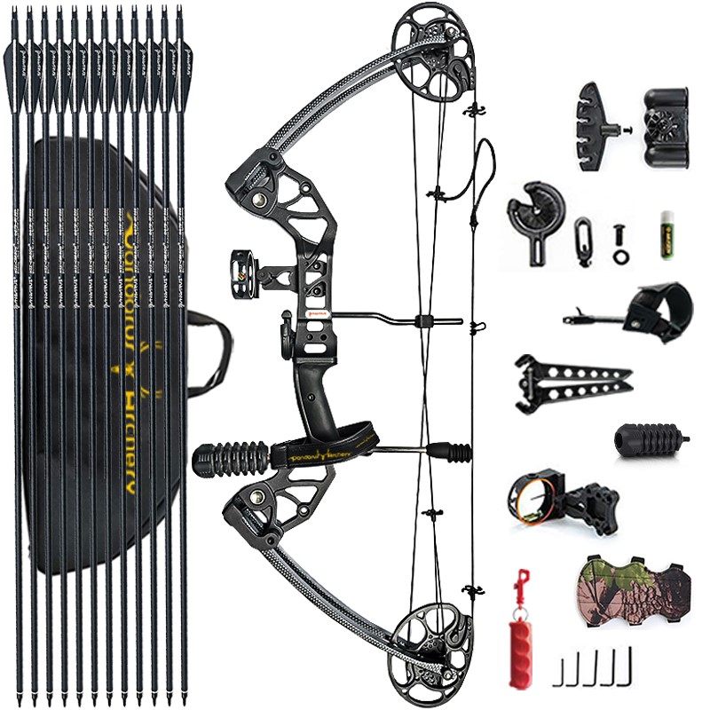Watch PANDARUS Compound Bow Draw 0-70 LB for Pull Beginner on Amazon Live
