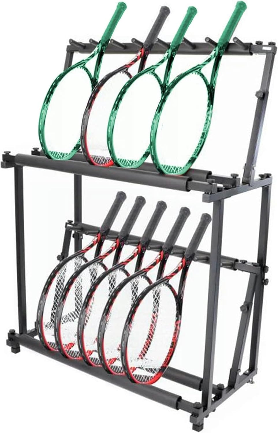 Amazon.com: WZUOPG Heavy Duty Badminton Racket Holder Organizer Large ...
