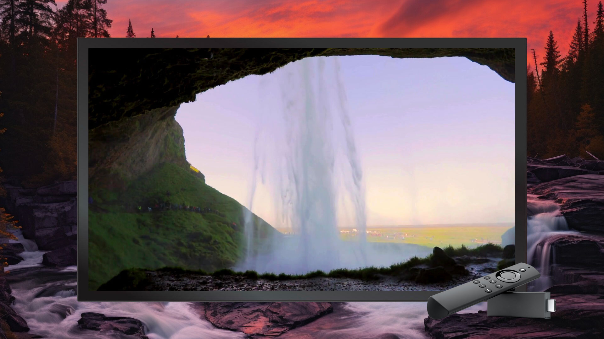 Serene Waterfall Harmony - Nature Sounds for Relaxation on Fire TV and ...