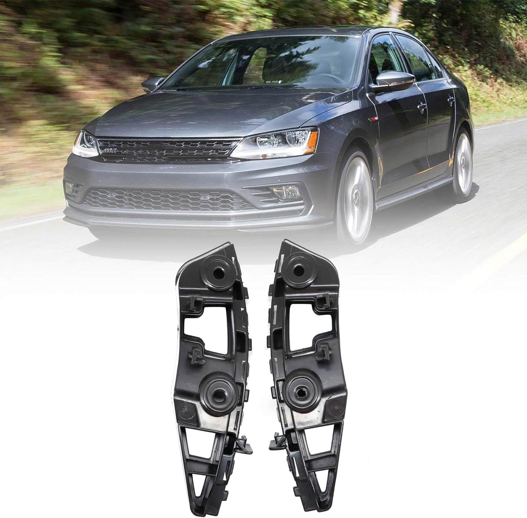Amazon.com: XtremeAmazing 2Pcs Front Driver and Passenger Side Bumper ...