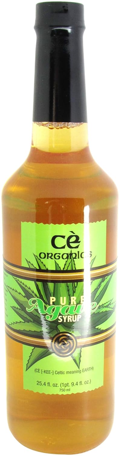 Amazon.com : CE Organic Pura Agave Simple Syrup, 25.4 ounces Bottles ...